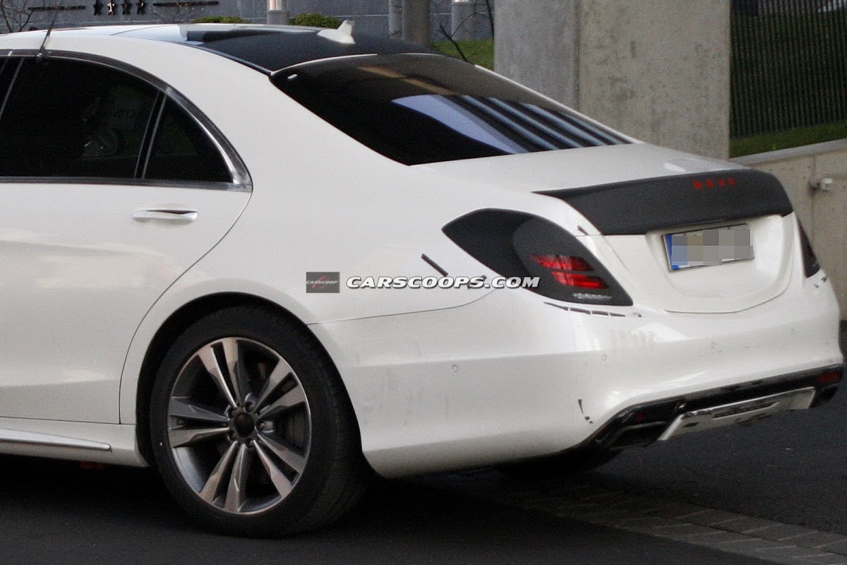 All-New 2014 Mercedes-Benz S-Class Sedan Scooped With Barely Any ...