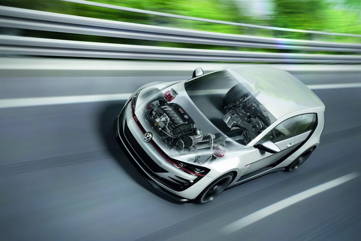 First Photos of VW's Design Vision GTI Concept, the Golf we'd All Want ...