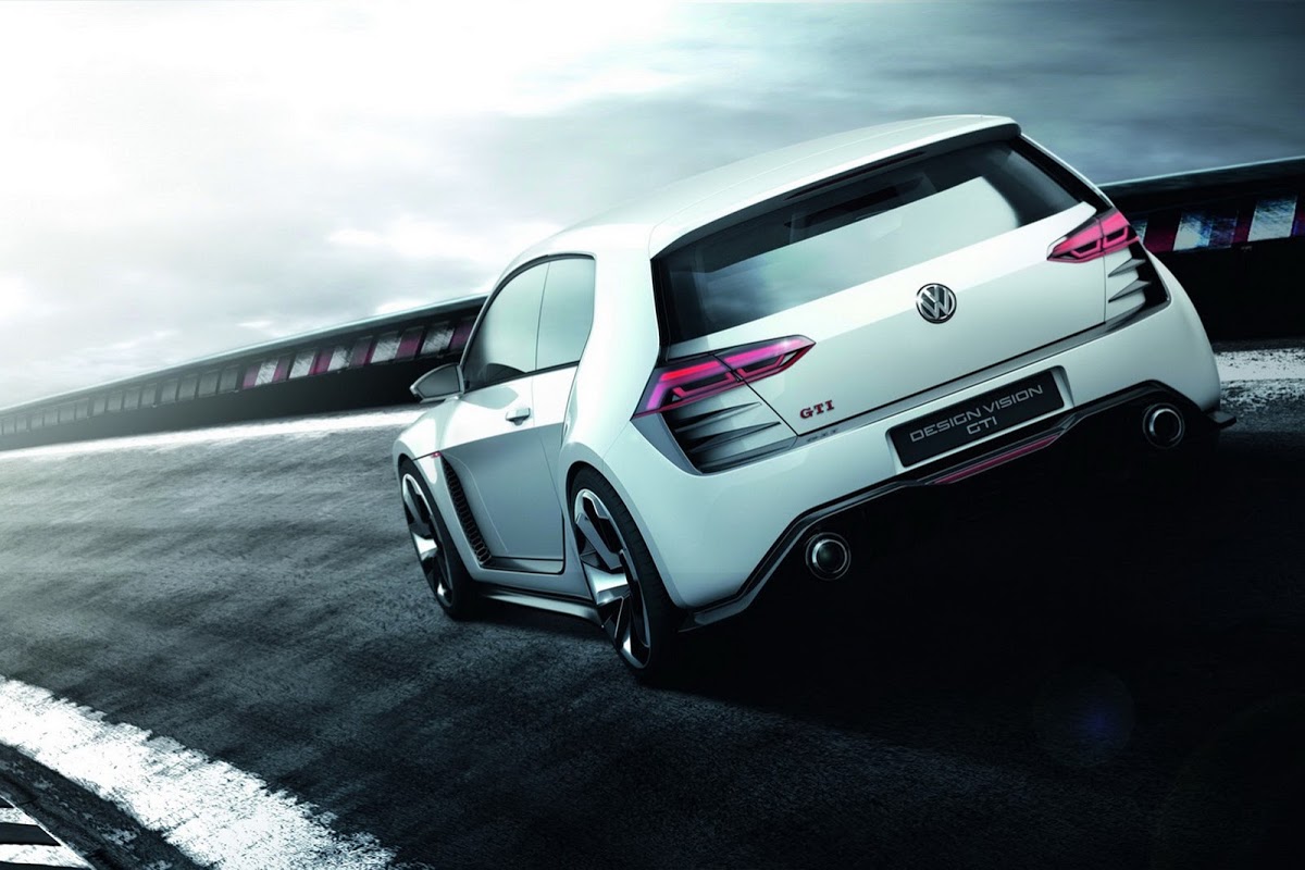 First Photos of VW's Design Vision GTI Concept, the Golf we'd All Want ...