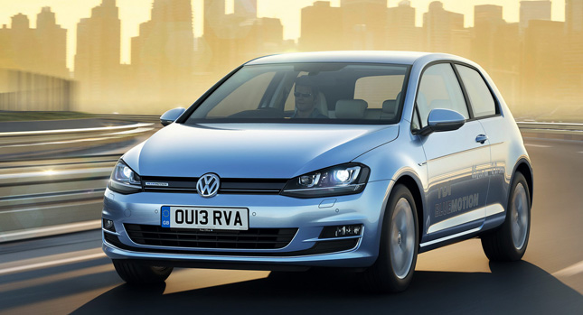 New 88.3MPG VW Golf TDI BlueMotion Starts from £20,335 in the UK ...