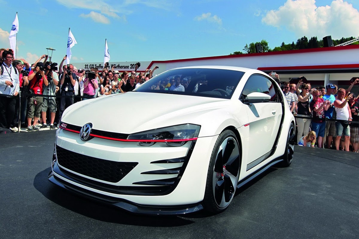 First Photos of VW's Design Vision GTI Concept, the Golf we'd All Want ...
