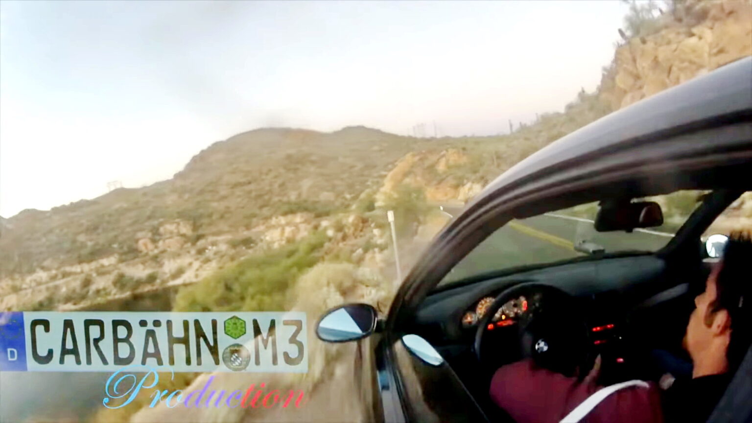 BMW M3 Driver Surprised By Tight Corner Dives Off A Cliff | Carscoops