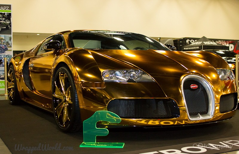 Pure Gold Bugatti