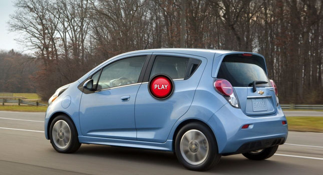 2014 Chevy Spark Ev Pure Electric 2014 Chevrolet Spark EV Revealed,