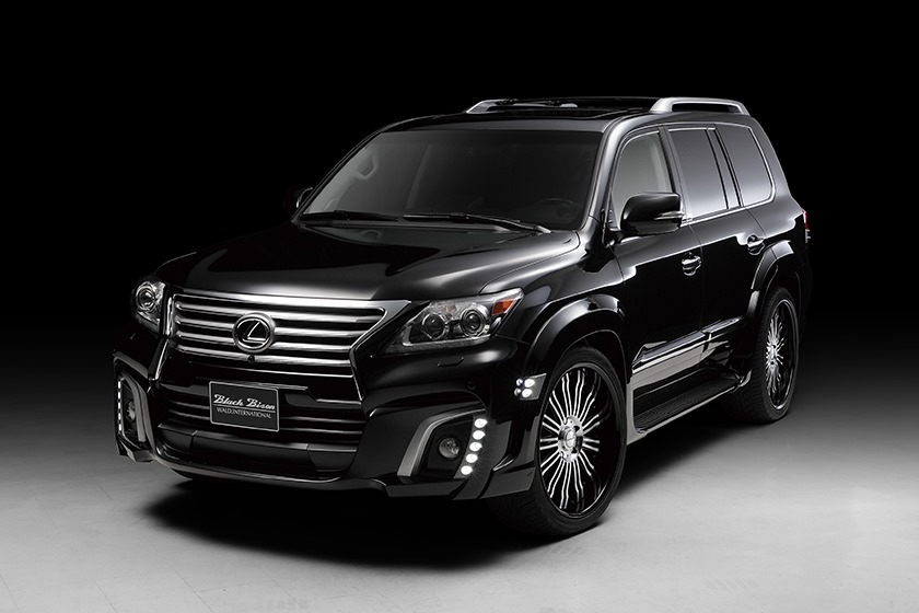 Wald Brings Facelifted Lexus LX Into the Dark Side | Carscoops