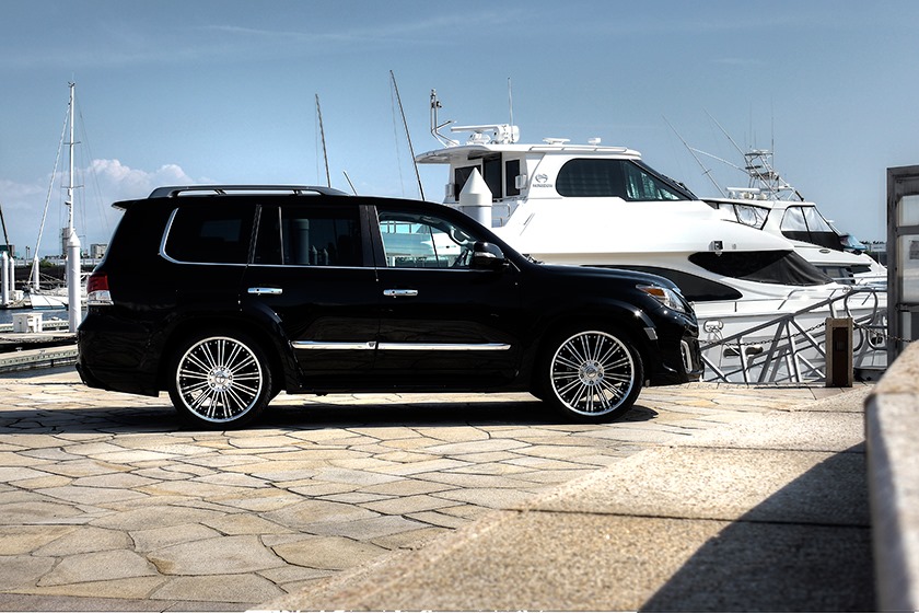 Wald Brings Facelifted Lexus LX Into the Dark Side | Carscoops