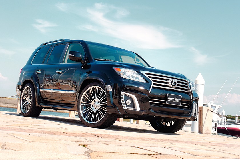 Wald Brings Facelifted Lexus LX Into the Dark Side | Carscoops