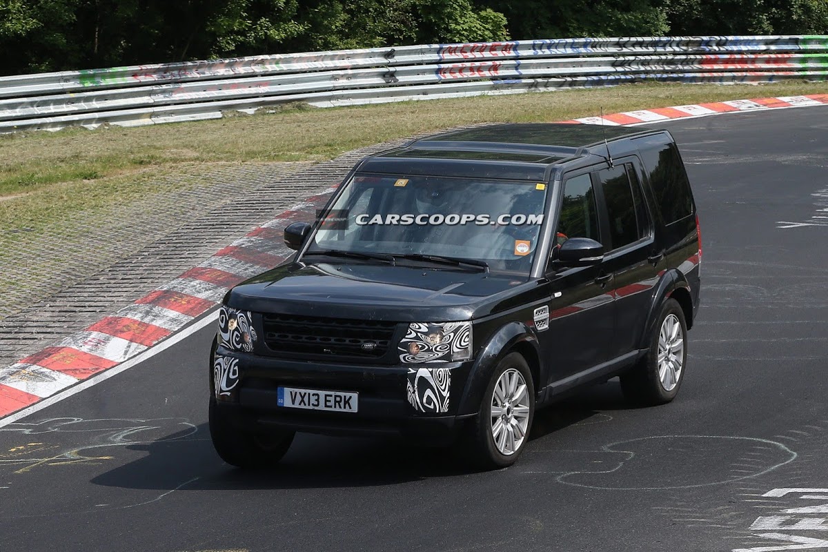 Spy Shots: 2014 Land Rover Discovery / LR4 Lightly Updated, May Get ...