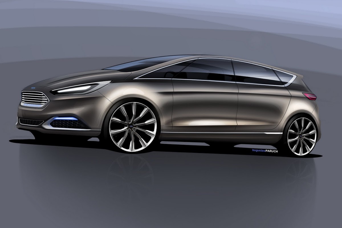 New Ford S-MAX Concept Previews Next Gen Minivan [70 Photos] | Carscoops