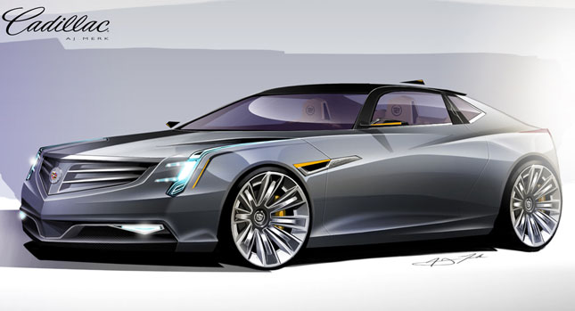 Two Cadillac Design Studies for a Compact Coupe | Carscoops
