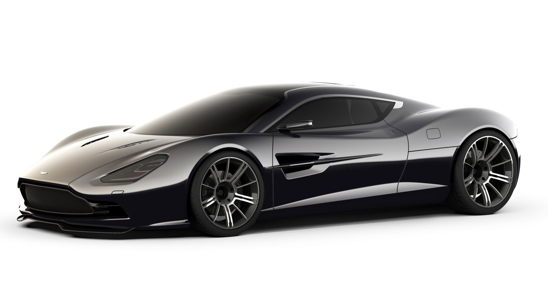 The Name is DBC, Aston Martin DBC, and it's a Sexy Study for a Mid ...