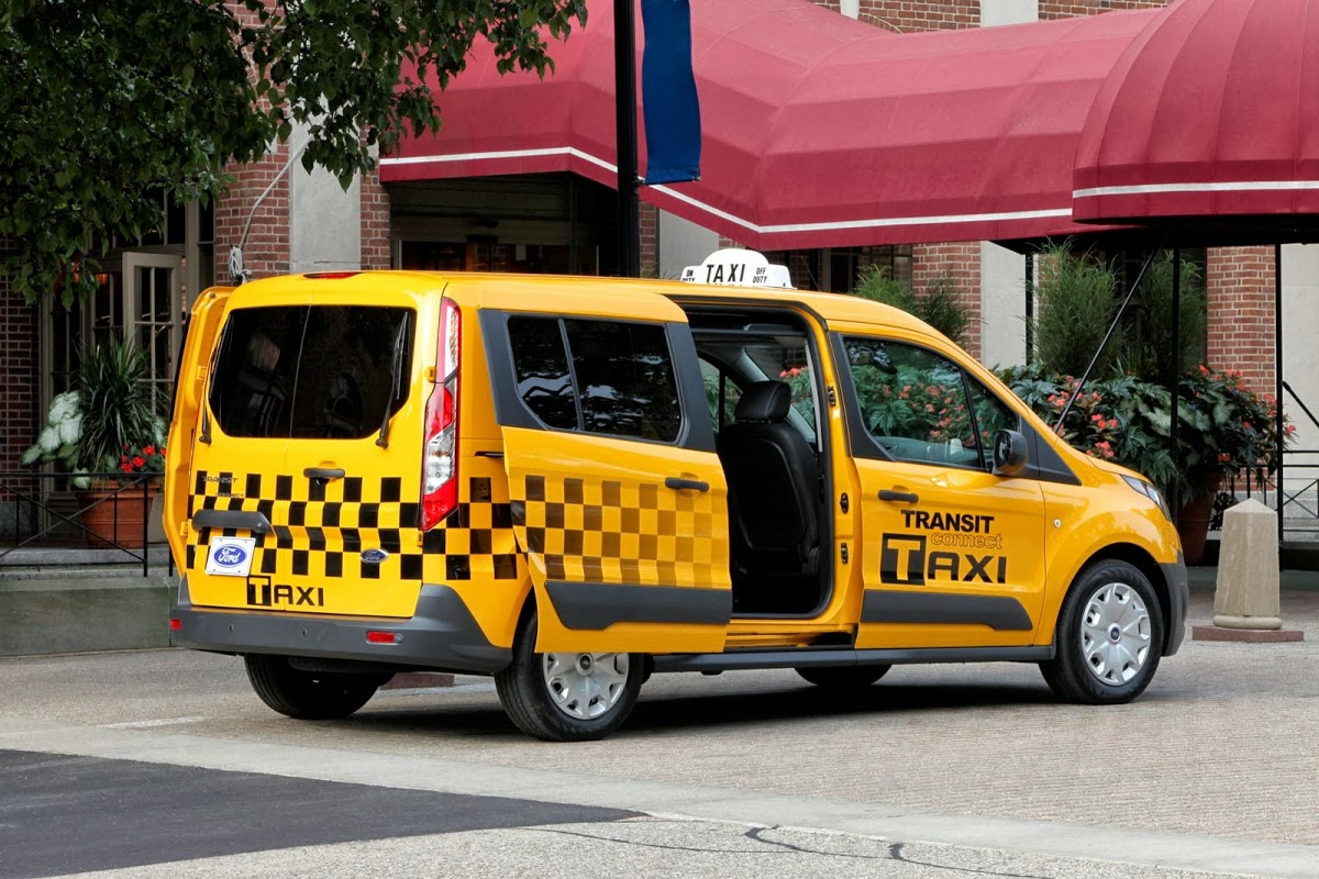 Ford Shows All-New 2014 Transit Connect Taxi with CNG/LPG Capability ...
