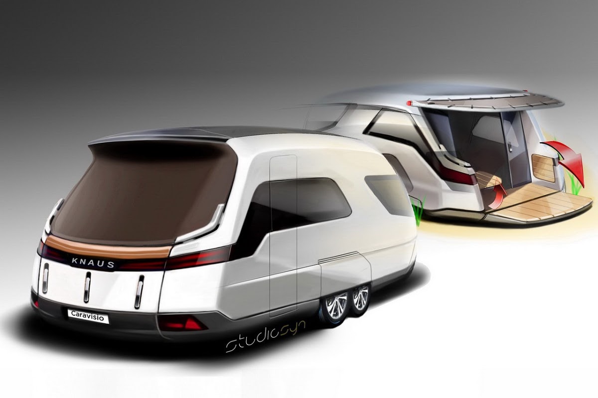 Caravisio Caravan will Cruise You Into the Future [w/Videos] | Carscoops