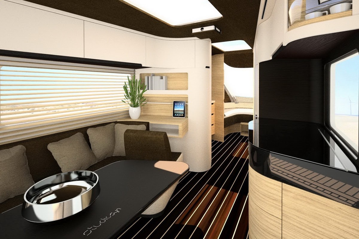 Caravisio Caravan will Cruise You Into the Future [w/Videos] | Carscoops