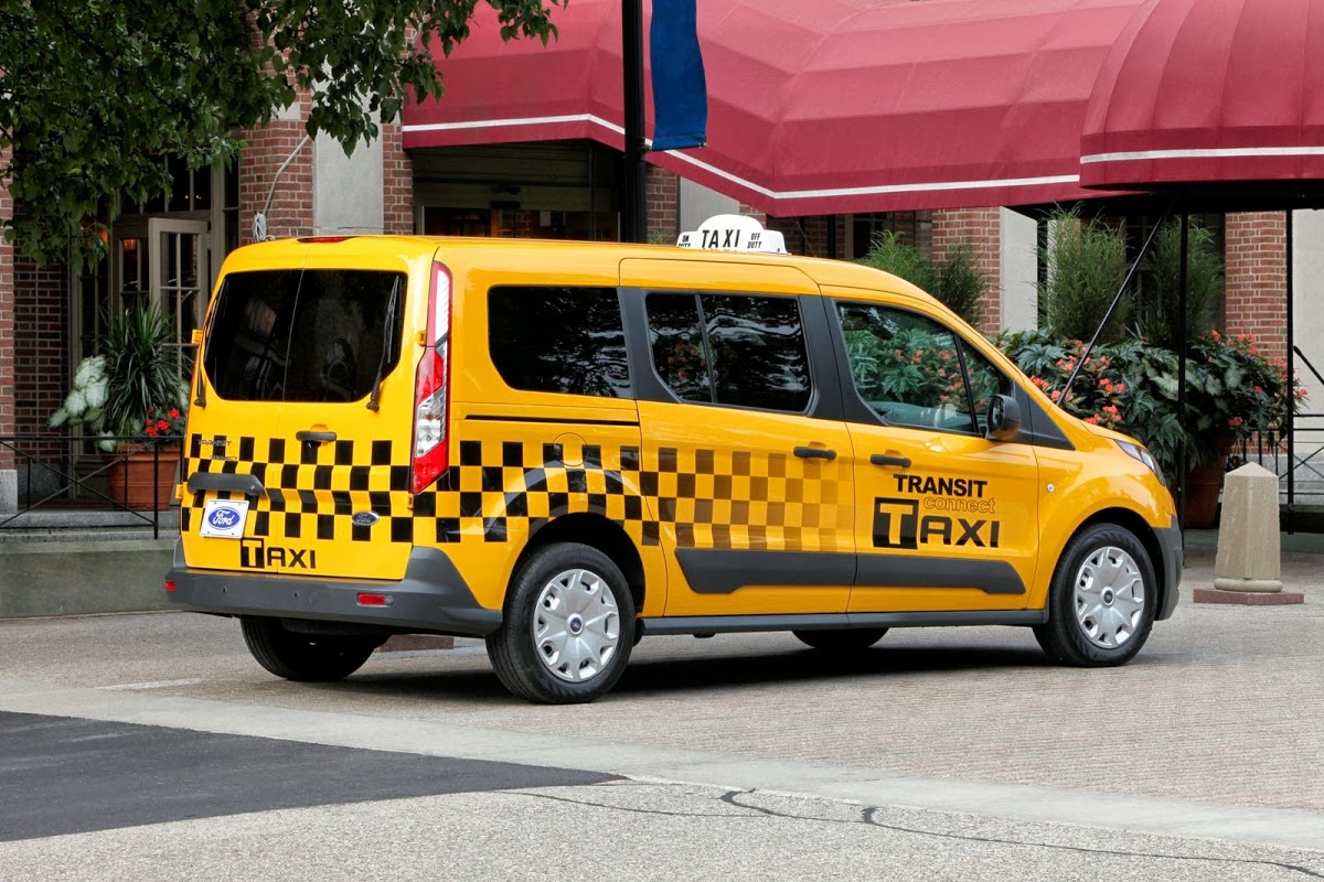 Ford Shows All-New 2014 Transit Connect Taxi with CNG/LPG Capability ...