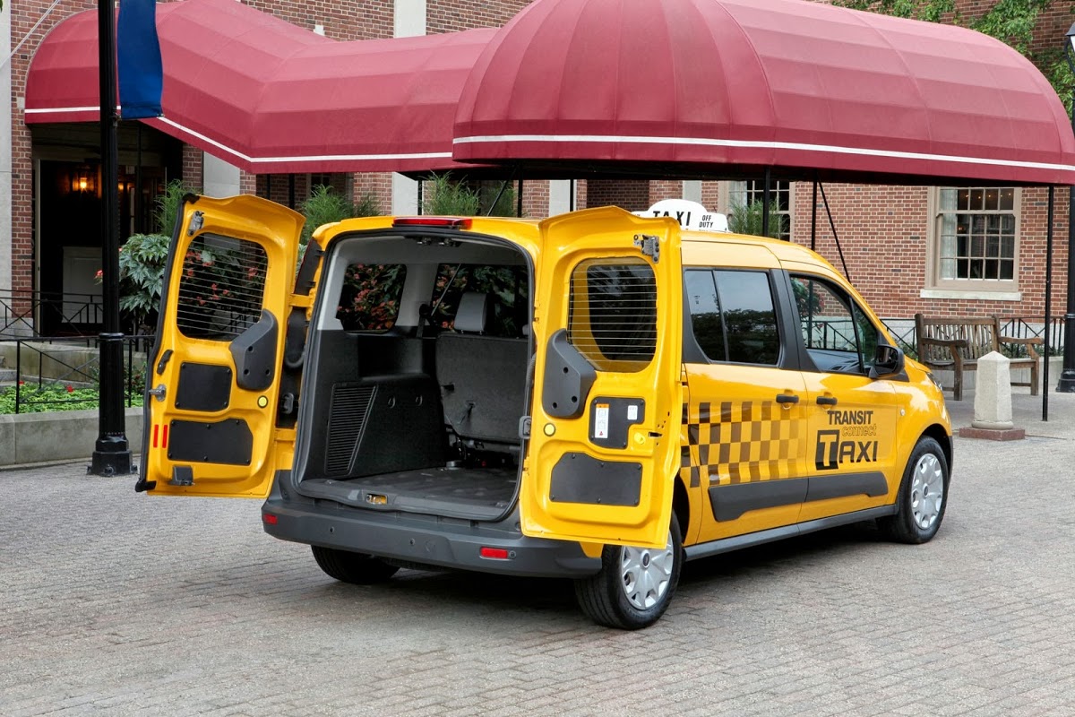 Ford Shows All-New 2014 Transit Connect Taxi with CNG/LPG Capability ...