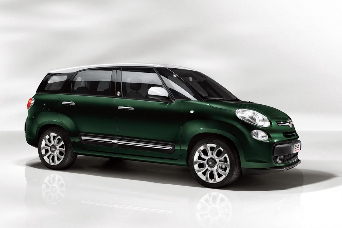 New Extra-Long Fiat 500L MPW with Seating for up to 7 Priced in the UK ...