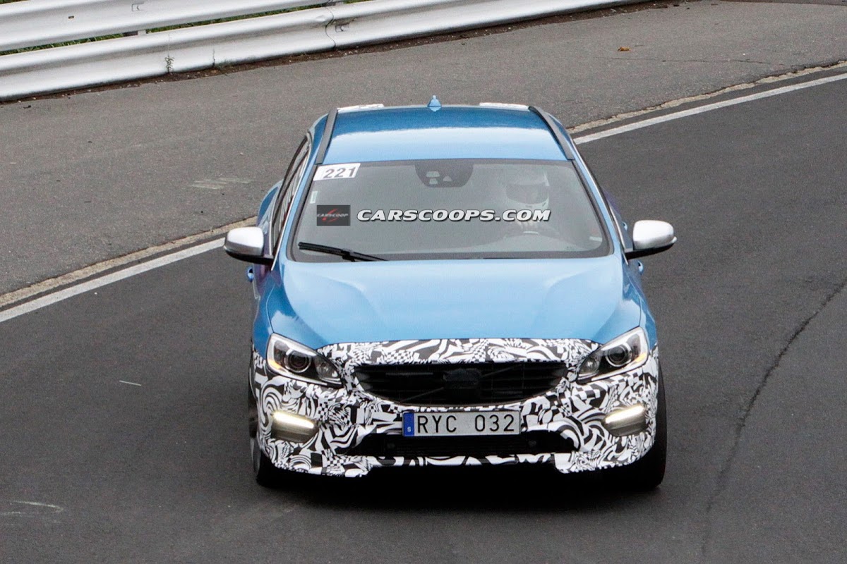 Scoop: Volvo Caught Developing New V60 Polestar Performance Estate ...