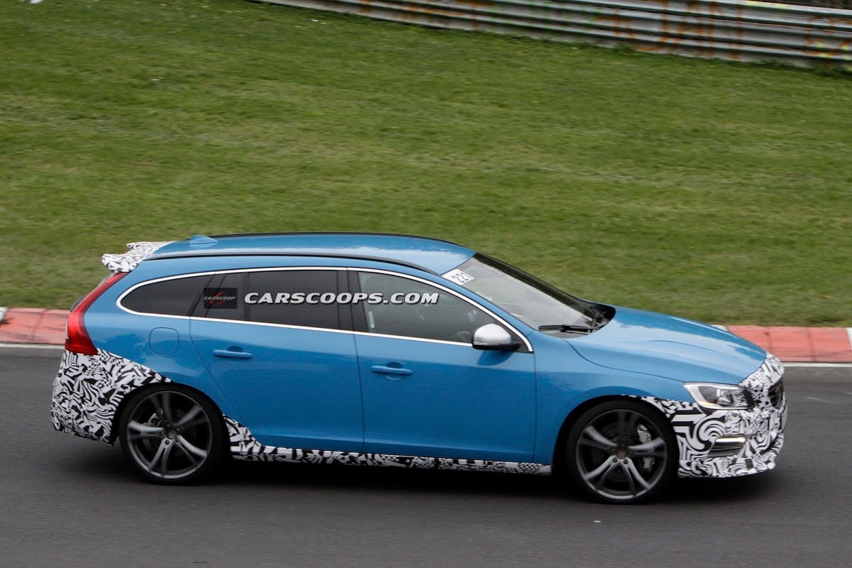 Scoop: Volvo Caught Developing New V60 Polestar Performance Estate ...
