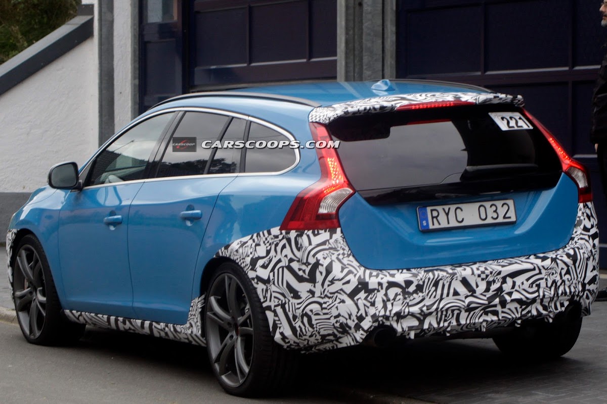 Scoop: Volvo Caught Developing New V60 Polestar Performance Estate ...