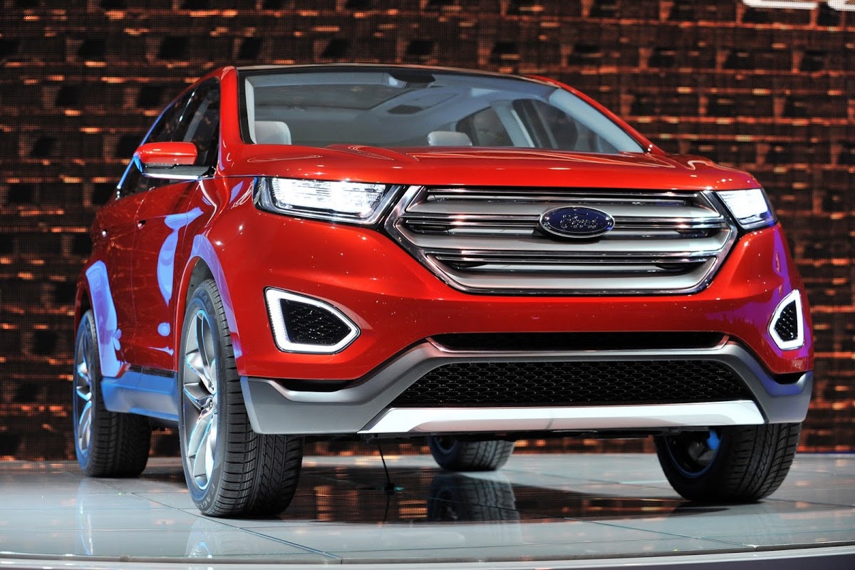 LA Auto Show's 2015 Ford Edge Concept Comes With Global Ambitions ...