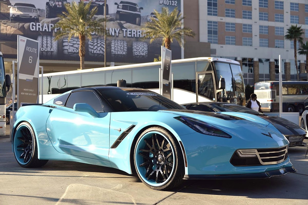 TS Designs and Forgiato's Corvette Stingray C7 Parades its Wide Booty ...