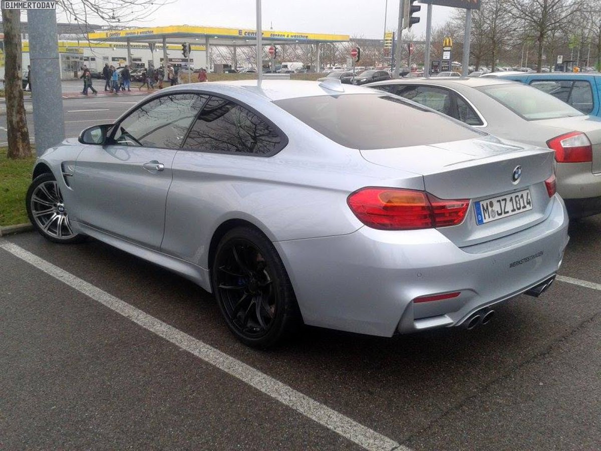 New BMW M4 Spotted in the Wild in Silverstone Finish | Carscoops