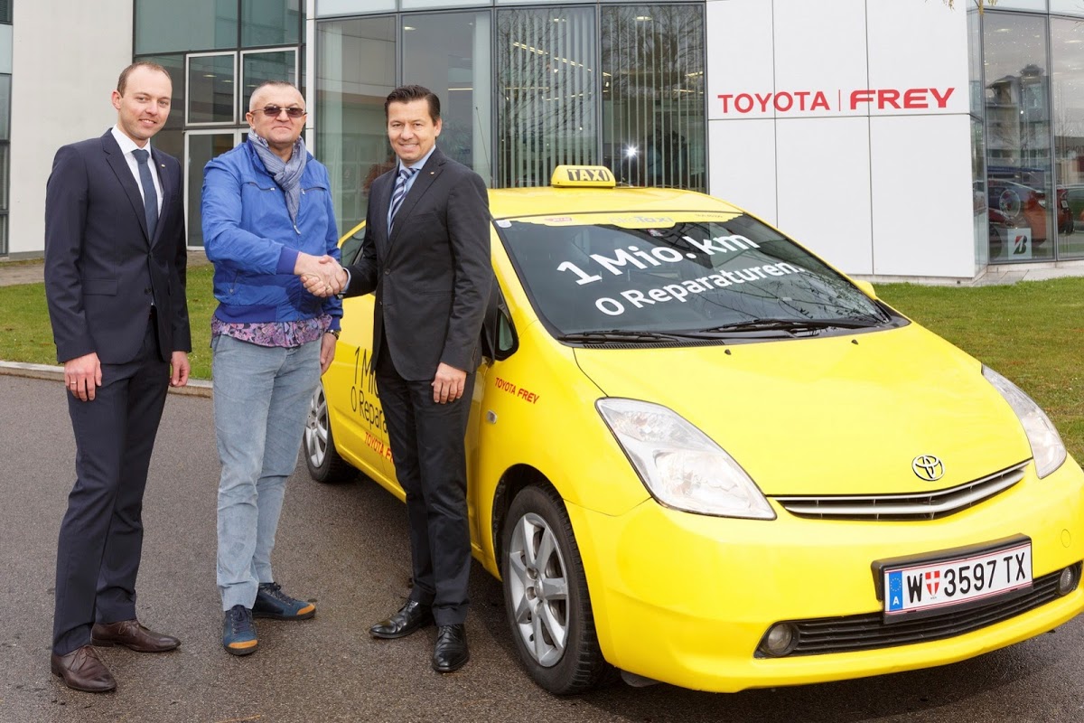 Toyota Prius Hybrid Taxi Clocks 1 Million Kilometers in Vienna | Carscoops
