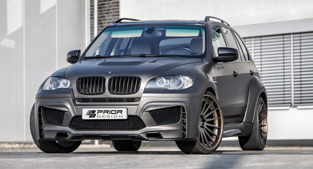 BMW X5 E70 Aero-Tune from Prior Design will Cost You €9k | Carscoops