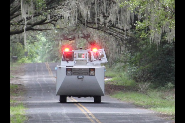 This Angular Amphibian Rescue Vehicle Has Twin 6.7L Diesel Engines and ...