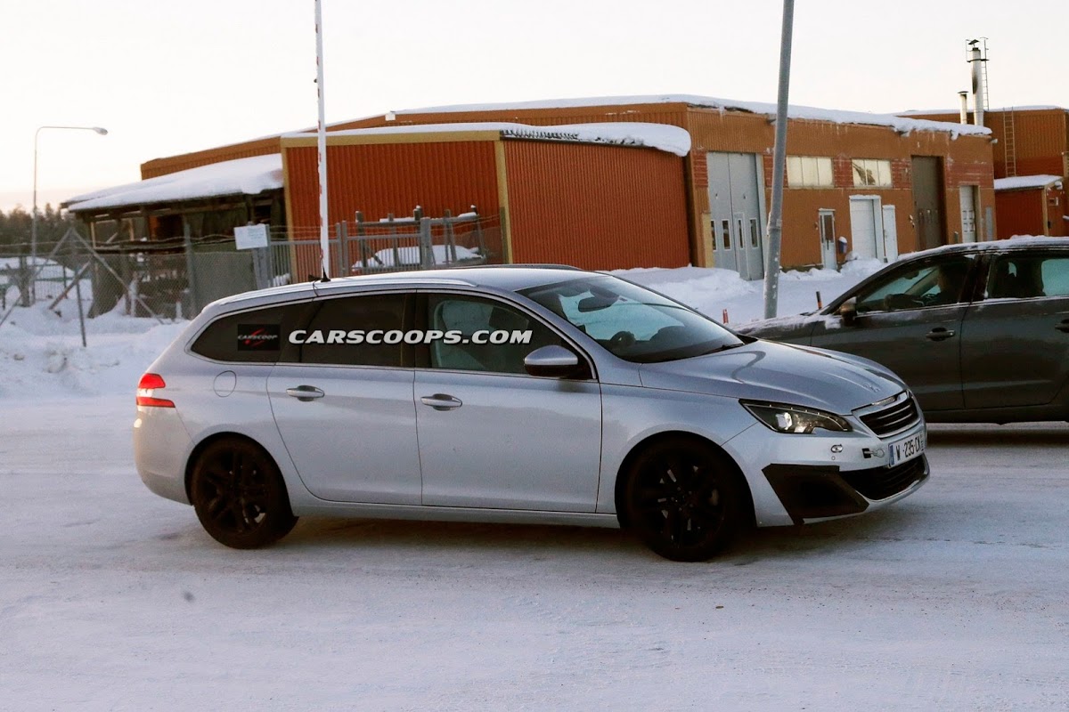 Scoop: Peugeot Caught Testing Hotter 308 SW GTI | Carscoops