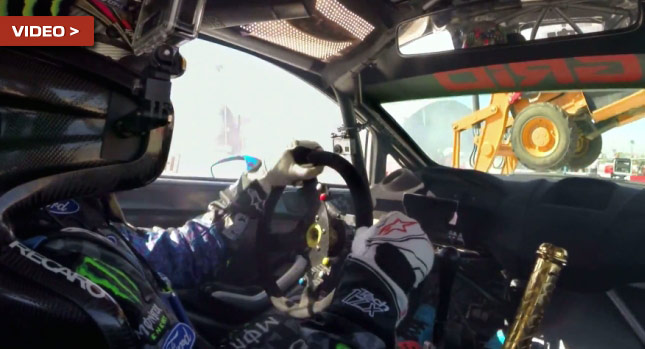Get a First-Person View of Ken Block’s Gymkhana Six | Carscoops