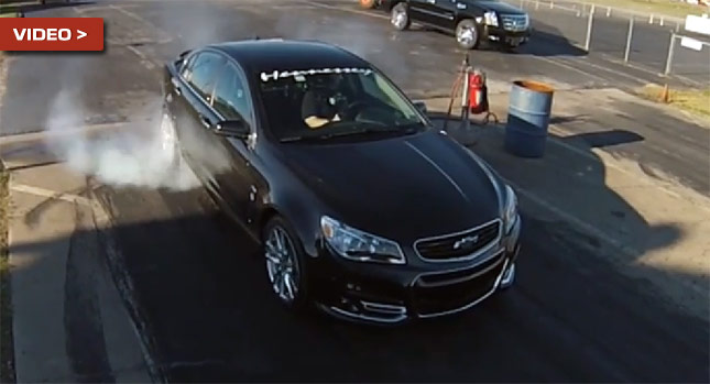 Watch Hennessey's Chevy SS HPE600 Run the 1/4 Mile, Plus Bonus Clips of ...
