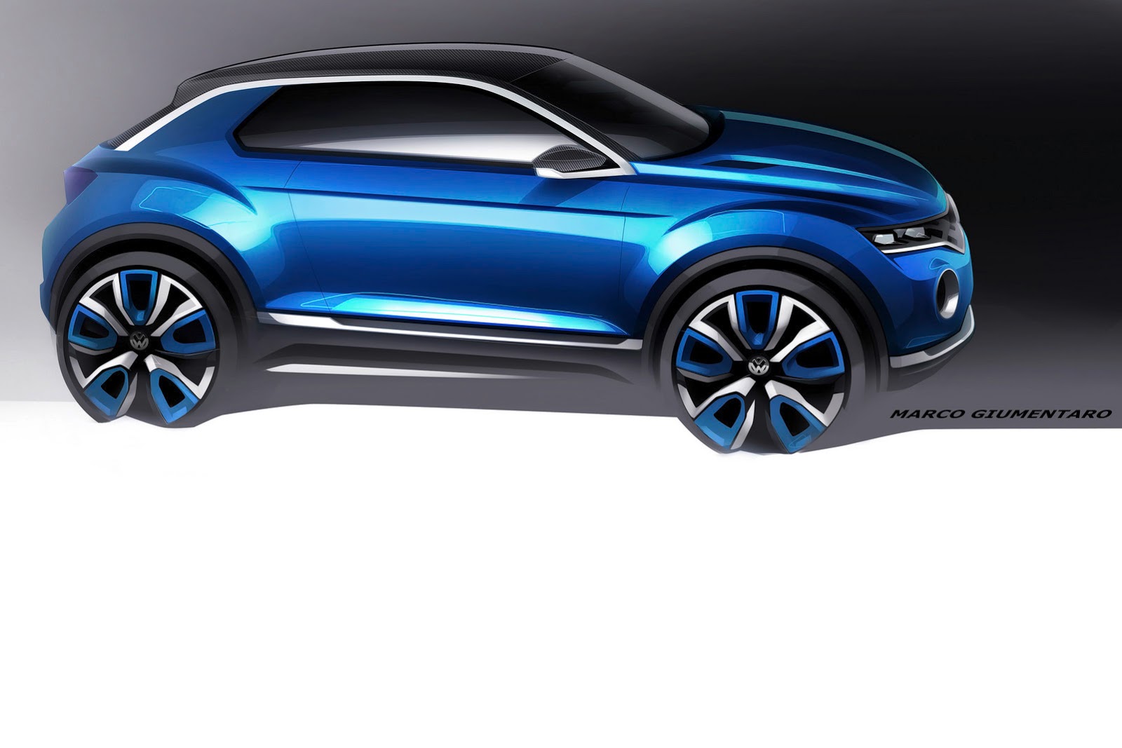New VW T-Roc Concept is a Targa-Top Small Crossover Rival for Juke ...
