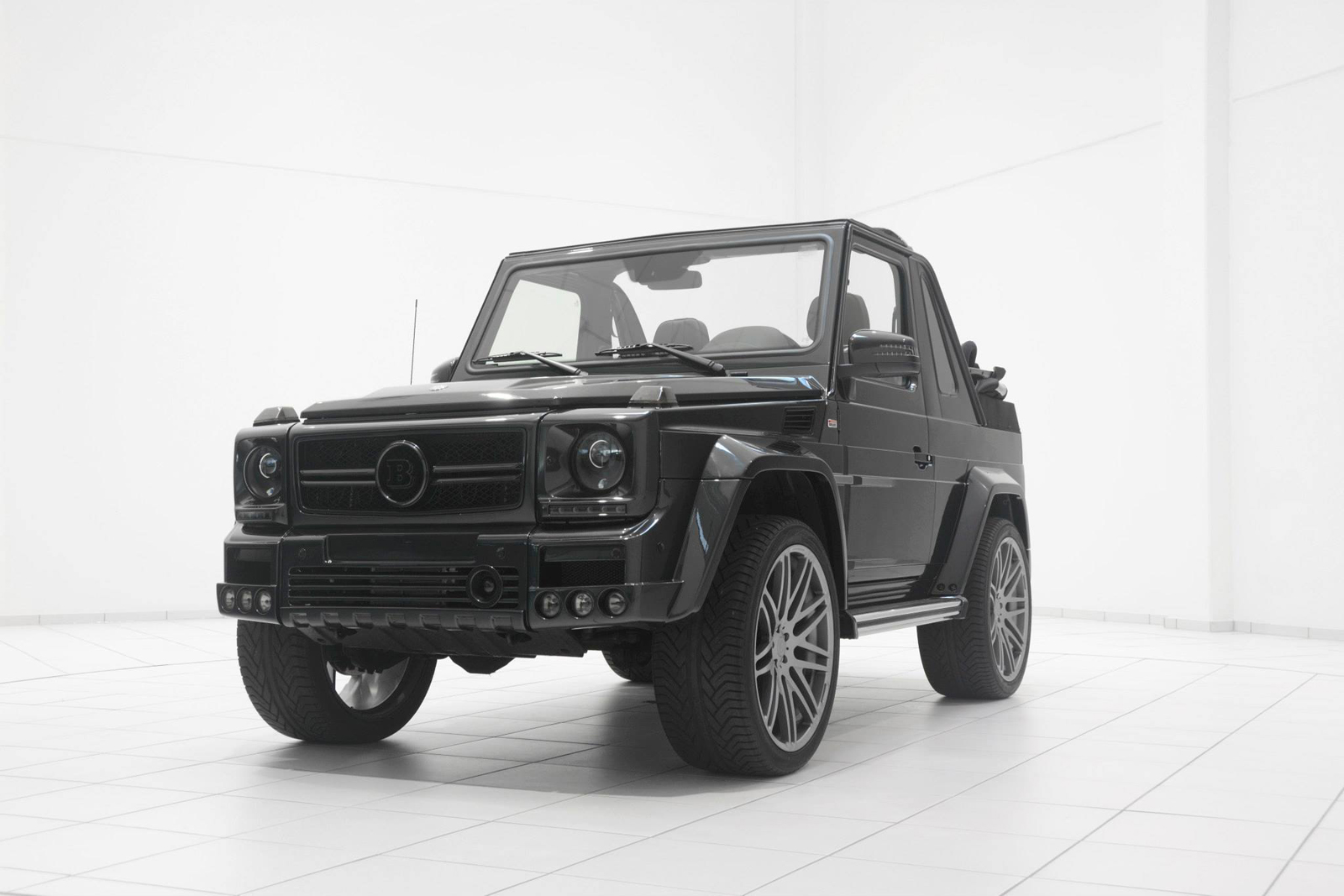 Matte Black G Wagon Convertible