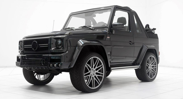 Brabus Widestar 6.1 is a Pimped Mercedes-Benz G500 Convertible | Carscoops