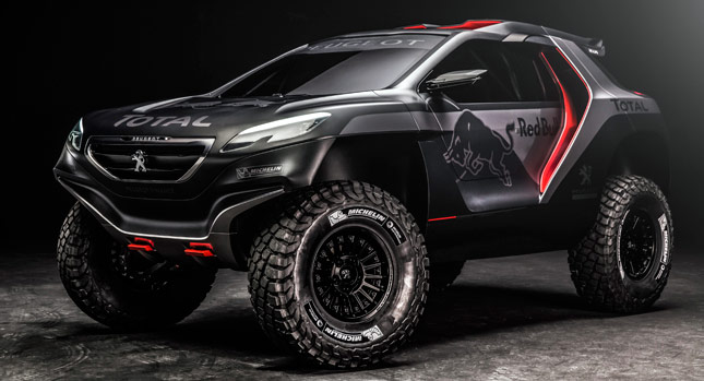 Peugeot’s 2008 DKR Is an Awesome-Looking Two-Wheel Drive Buggy [w ...