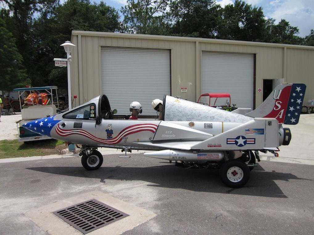 The Amazingly Quirky Yet Street Legal Jet Cycle | Carscoops