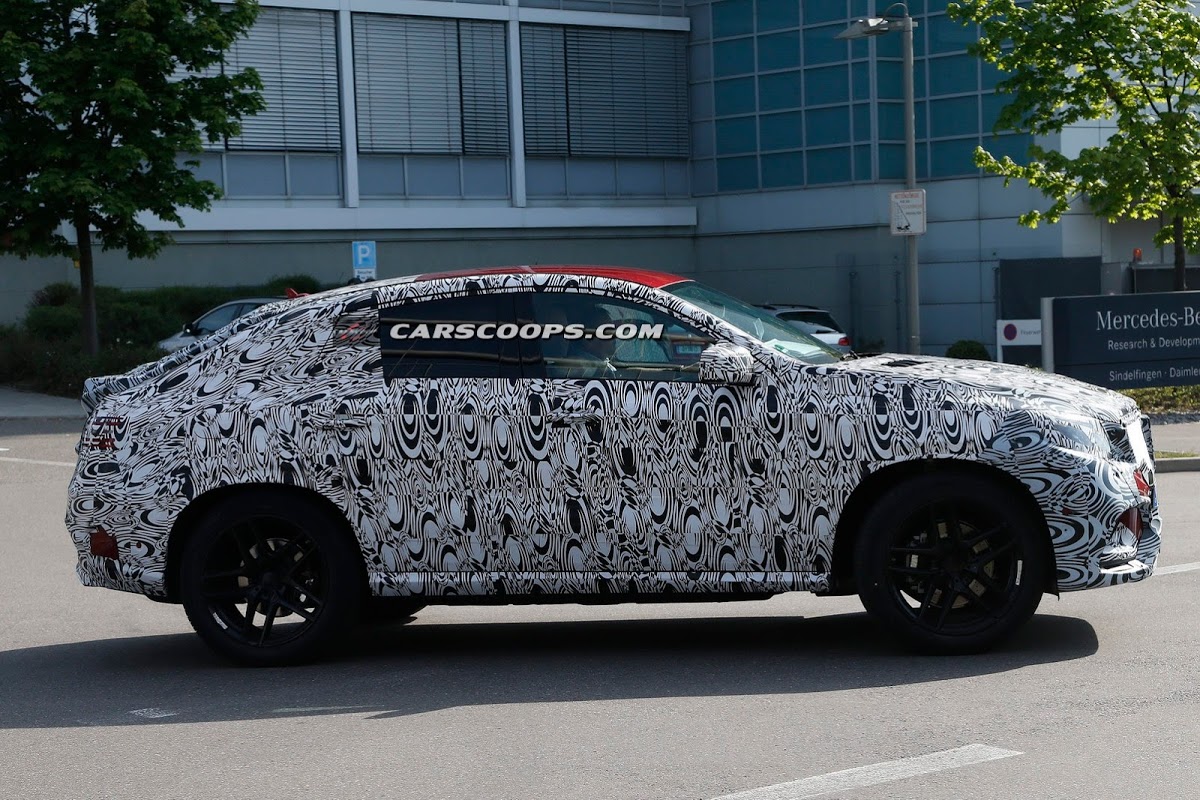 First Scoop Shots of 2016 Mercedes-Benz MLC, the Production Version of ...