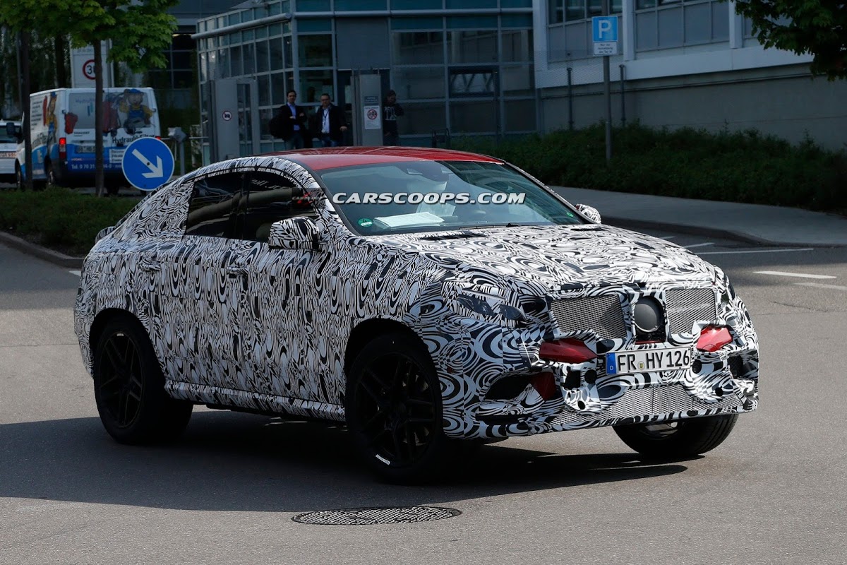 First Scoop Shots of 2016 Mercedes-Benz MLC, the Production Version of ...