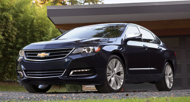 2015 Chevrolet Impala Gets Standard Start/Stop for 2.5L, Drops eAssist ...