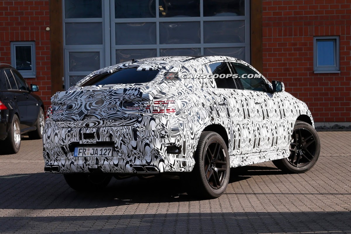We Spy the New Mercedes-Benz MLC in 63 AMG Guise | Carscoops