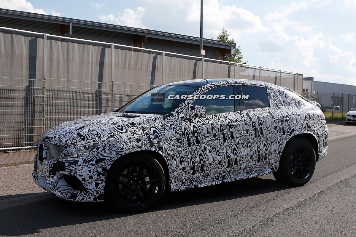 We Spy the New Mercedes-Benz MLC in 63 AMG Guise | Carscoops