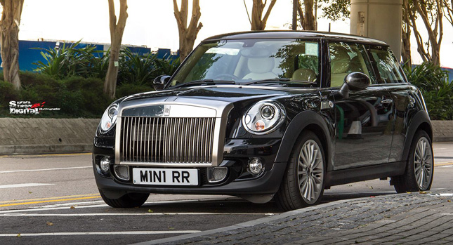Is Rolls Royce-Faced Mini Inspired by Goodwood Edition for Real ...