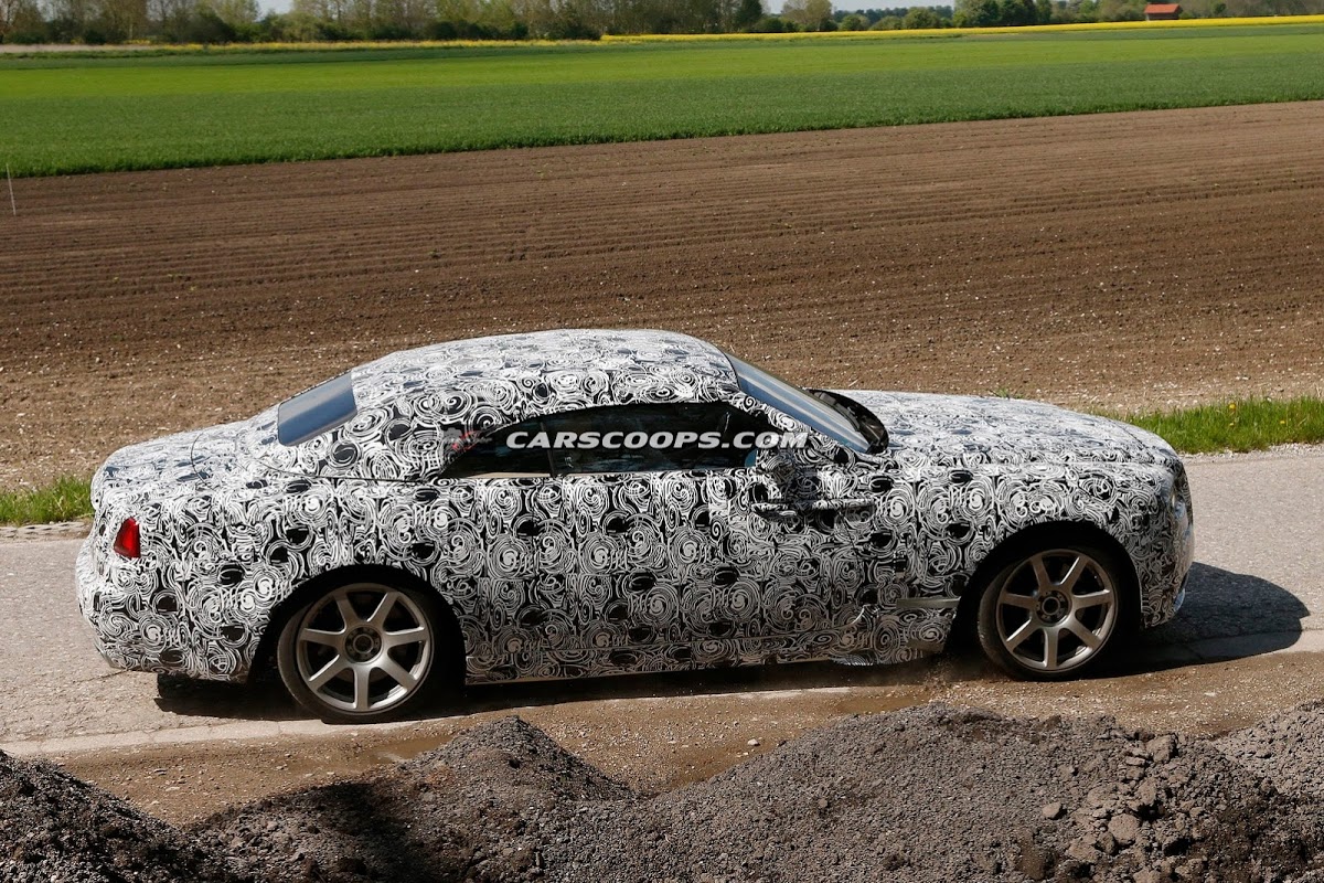 New Open-Top Rolls Royce Wraith Drophead Coupé Spied for the First Time ...