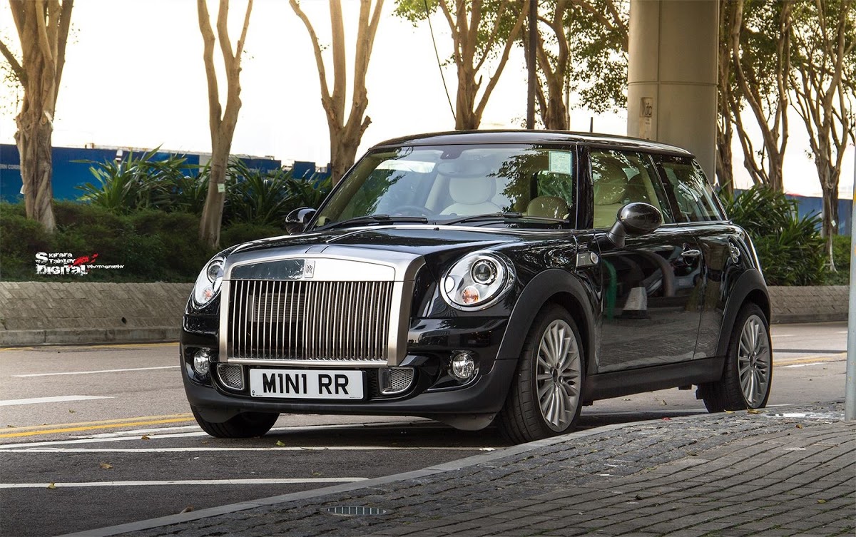 Is Rolls Royce-Faced Mini Inspired by Goodwood Edition for Real ...
