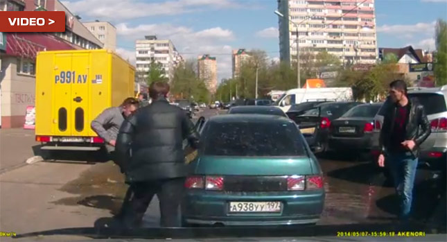 Watch These Russian Guys go from Road Rage Victims to Punishers | Carscoops