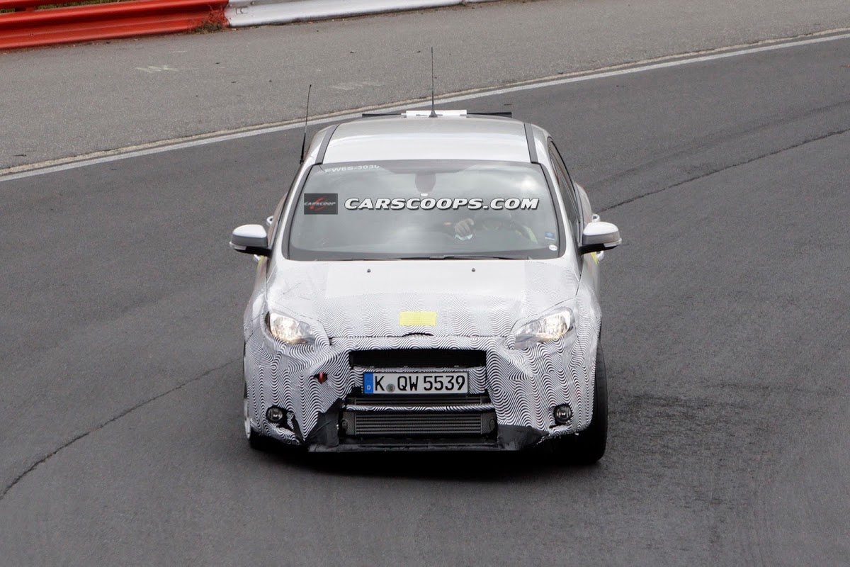Ford Spied Testing Focus RS on the Nürburgring | Carscoops