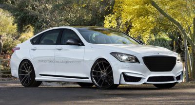 Hyundai Genesis R-Spec V8 Design Study for High-Po Luxury Sedan | Carscoops