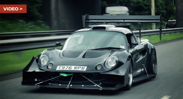 Lotus Exige Time Attack Car Looks Like it Crashed into a Shed Full of ...